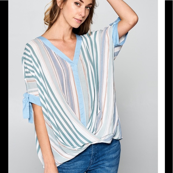 Hummingbird | Tops | Saledrape Front Top | Poshmark